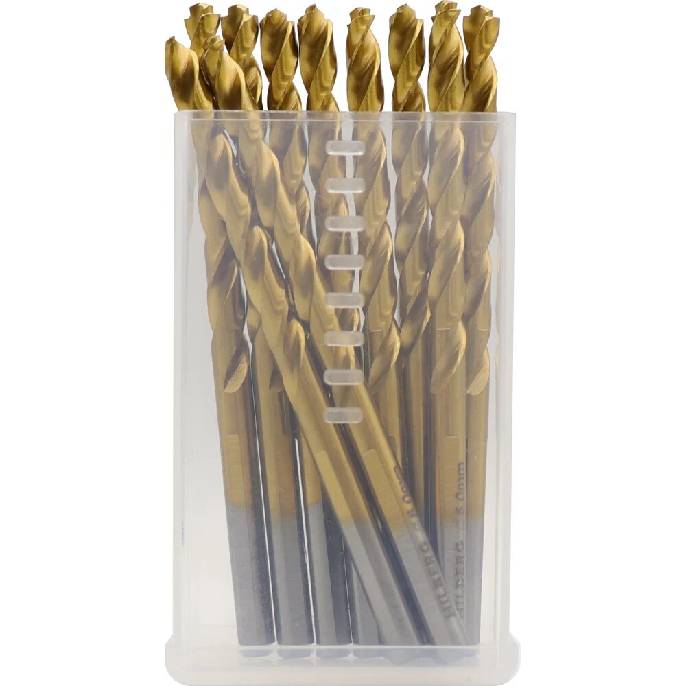 Сверло кобальтовое по металлу Hilberg 5.2x86(52) мм (10шт) Cobalt TOP, CO052-10