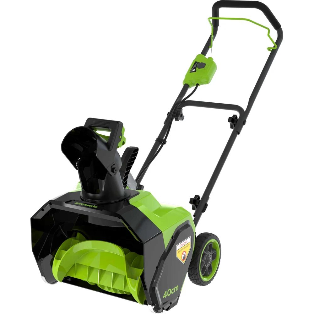 Снегоуборщик аккумуляторный GreenWorks G40ST40, 40V, 40 см, без АКБ и ЗУ 2603607
