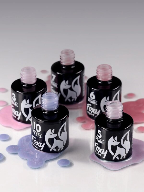 Гель-лак Foxy Expert жемчужный