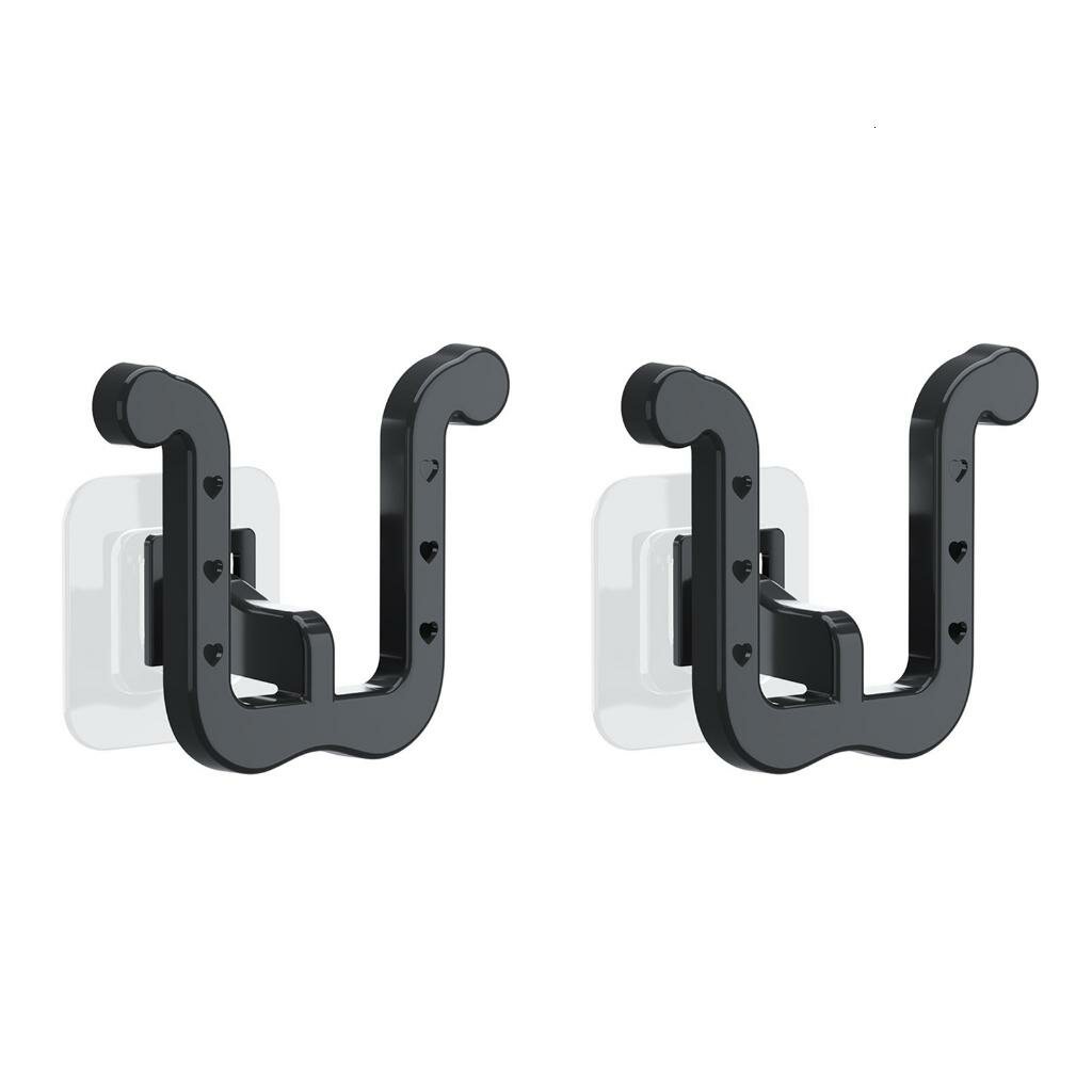 Настенный органайзер для тапочек, Черный цвет - 2 упаковки