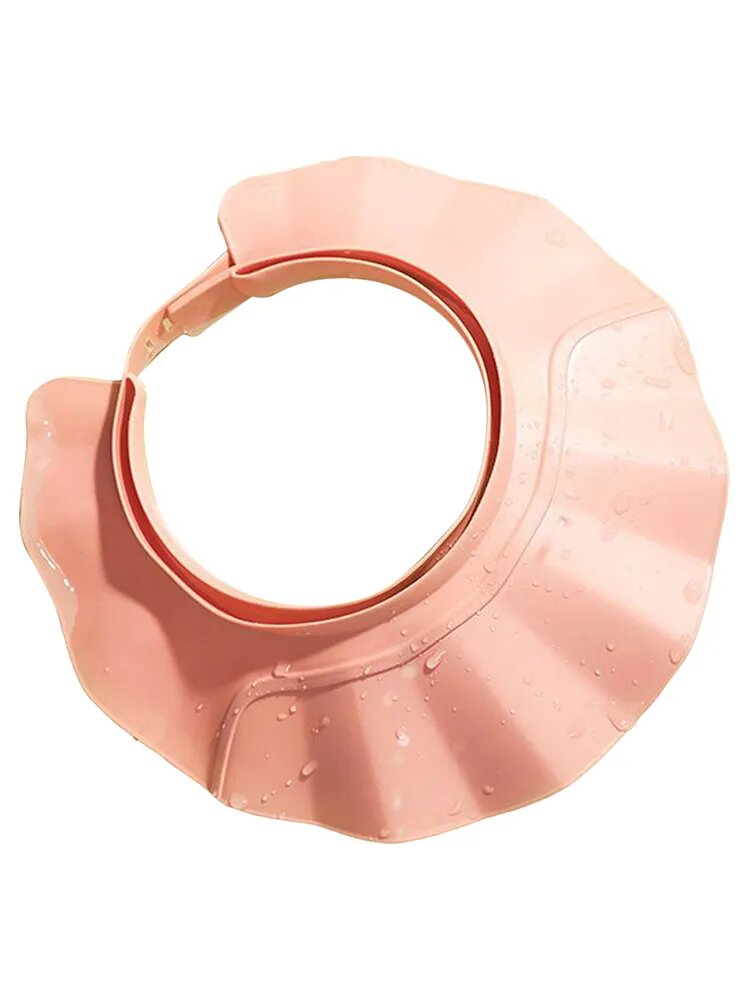 Защитный козырек ободок для купания и мытья головы детский (легкая регулируемая шапочка для купания с ушками)