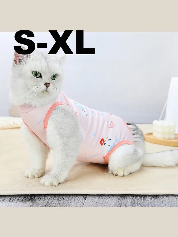 Попона Для Кошки Послеоперационная