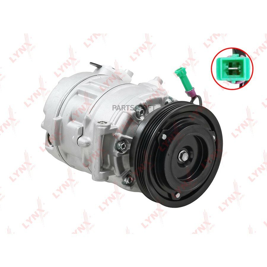 Компрессор кондиционера AUDI A4 1.6-1.9D 94-01 / A6 1.8-1.9D 97-05, VW Passat 1.6-1.9D 96-05 от официального дистрибьютора, LYNXAUTO, артикул RA4030