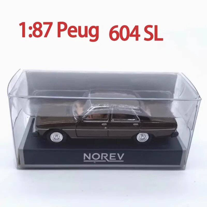 WELLY Коллекционная модель автомобиля Peug-604 SL 1/87 масштаб металлическая
