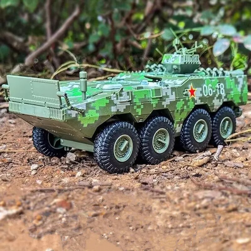 Модель бронеавтомобиля 08 IFV, золотистый, 1:24 — фото 1