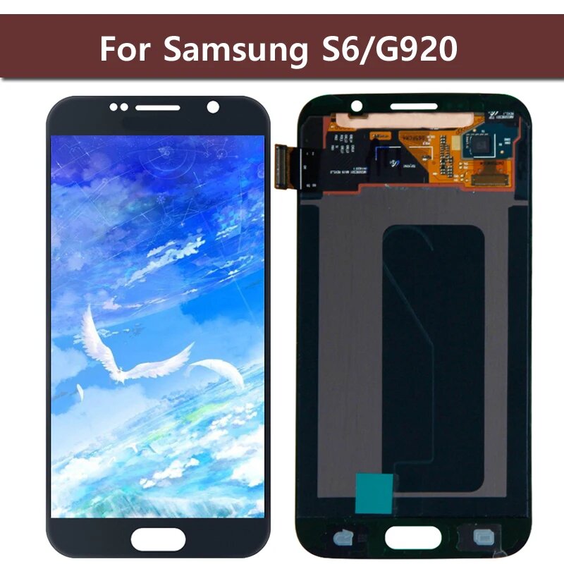 ЖК-дисплей для Samsung Galaxy S6 G920 Gold, в сборе