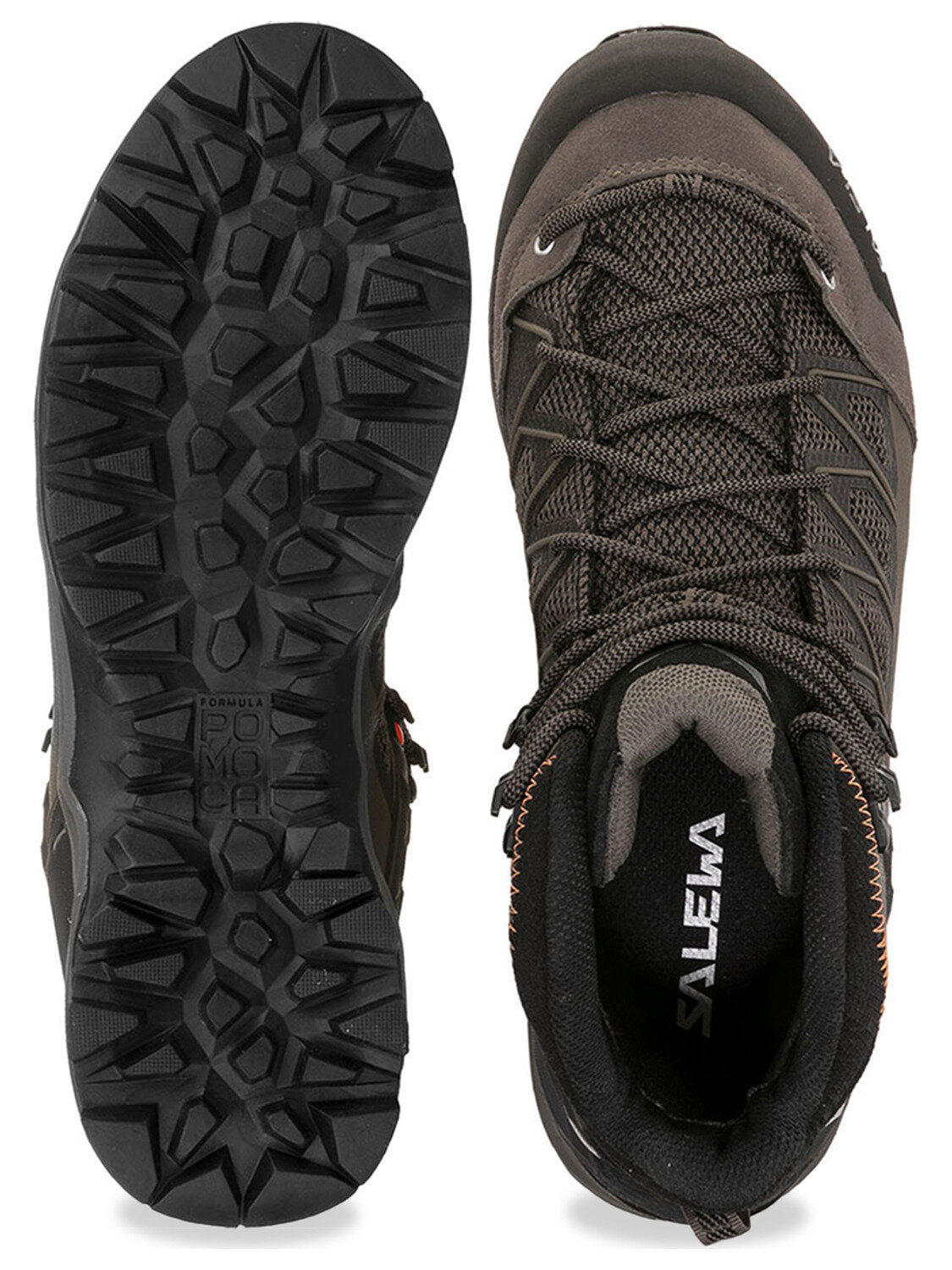 Ботинки Salewa MS MTN Trainer Lite MID GTX 2024 (Bungee Cord/Black UK: 8,5), размер UK: 8.5, коричневый — фото 1