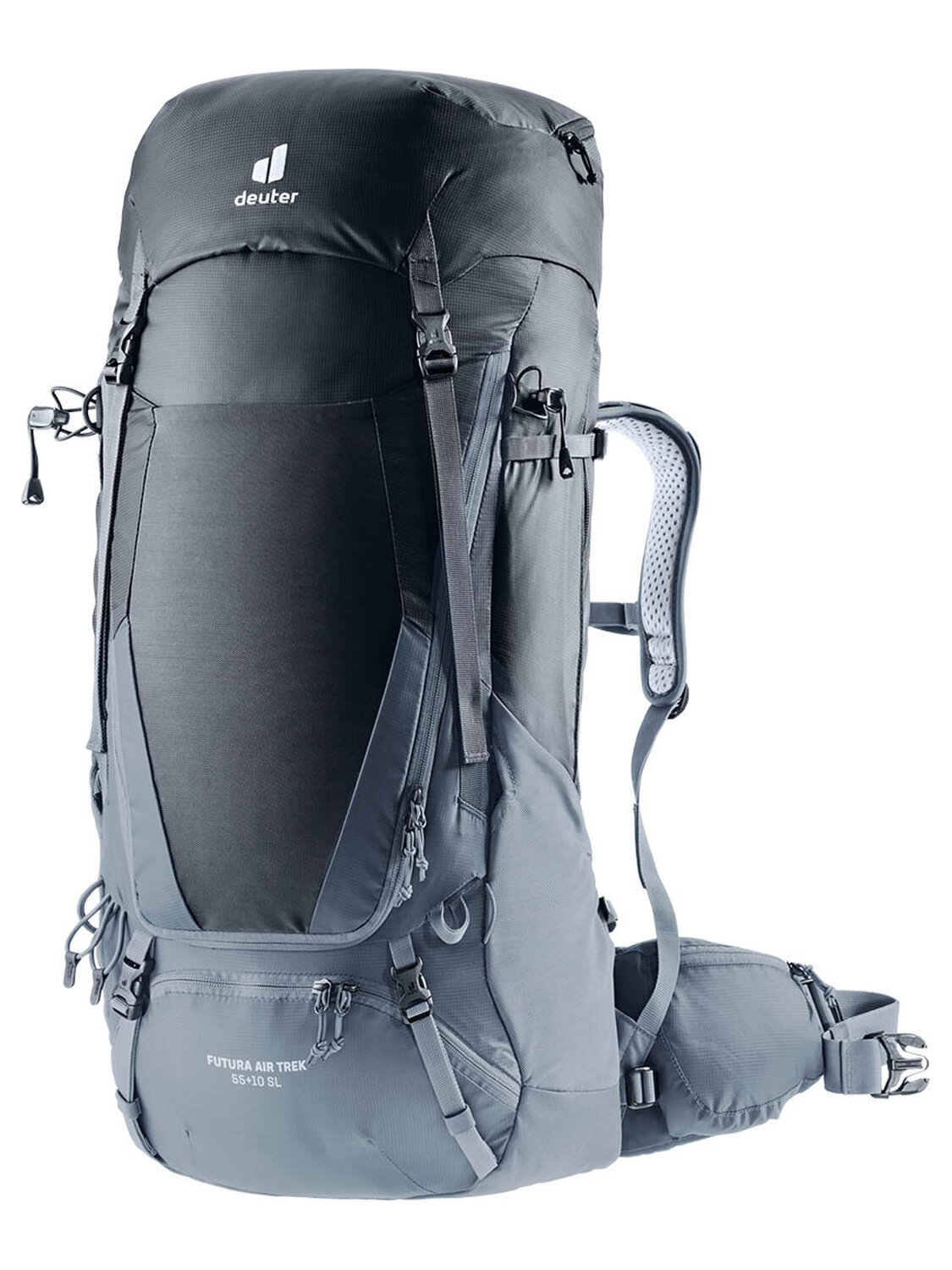 Рюкзак Deuter Futura Air Trek 55 + 10 SL Черный, для женщин