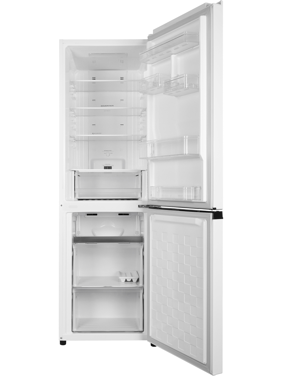 Холодильник Hitachi R-B410PUC6 PWH двухкамерн. общий объем 320л белый глянц. инвертер
