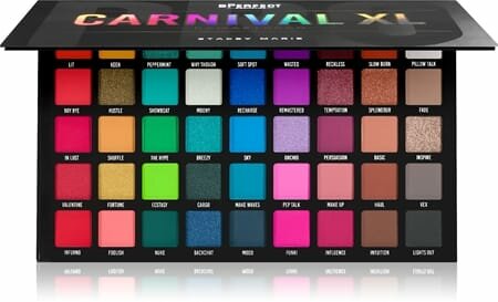 Тени для век BPerfect Carnival XL, разноцветные, 67 г