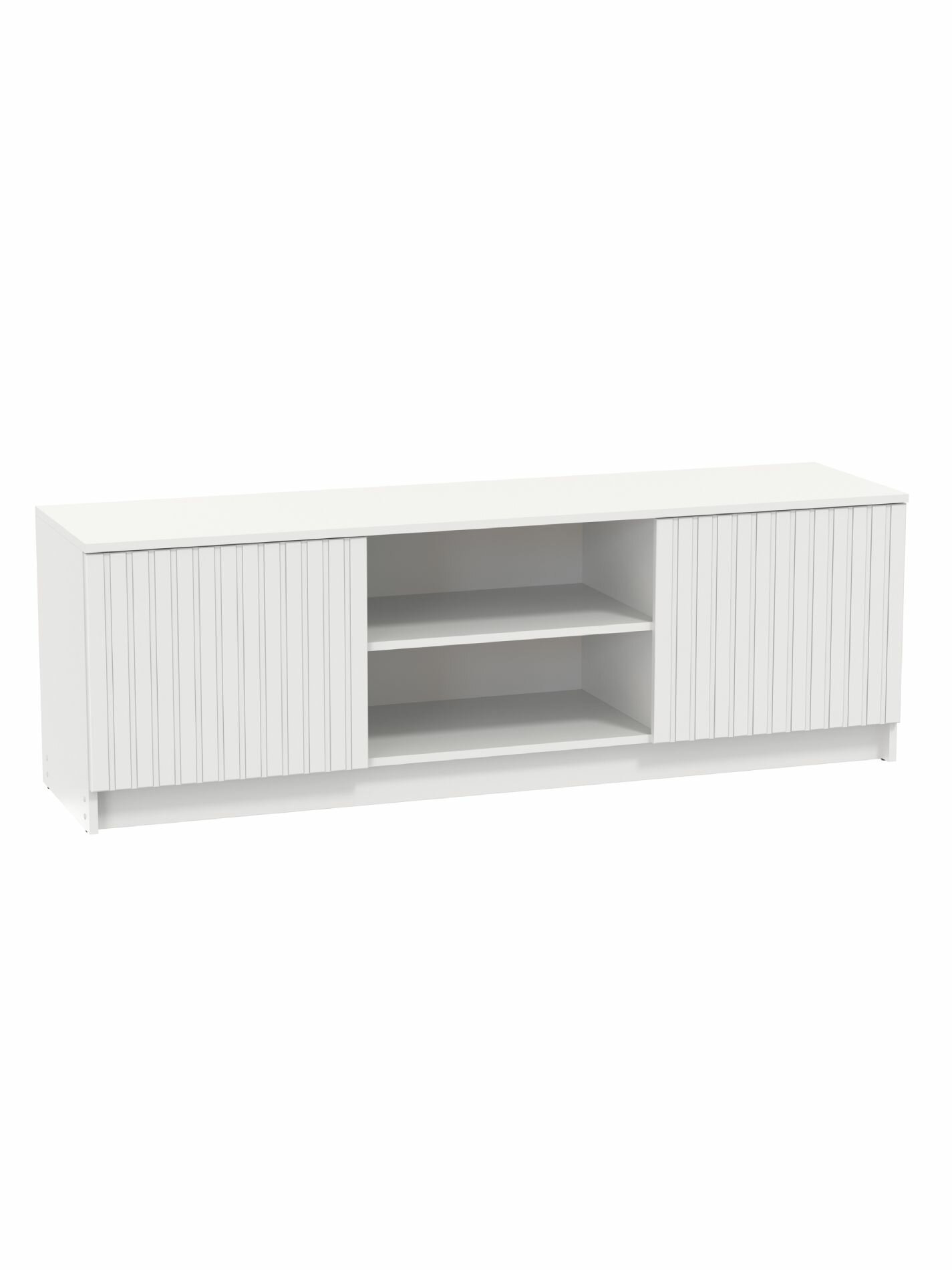 ChairCharm Тумба под ТВ 67.24 "Брандо" (ш.1600) МДФ Белый 160х53,5х42