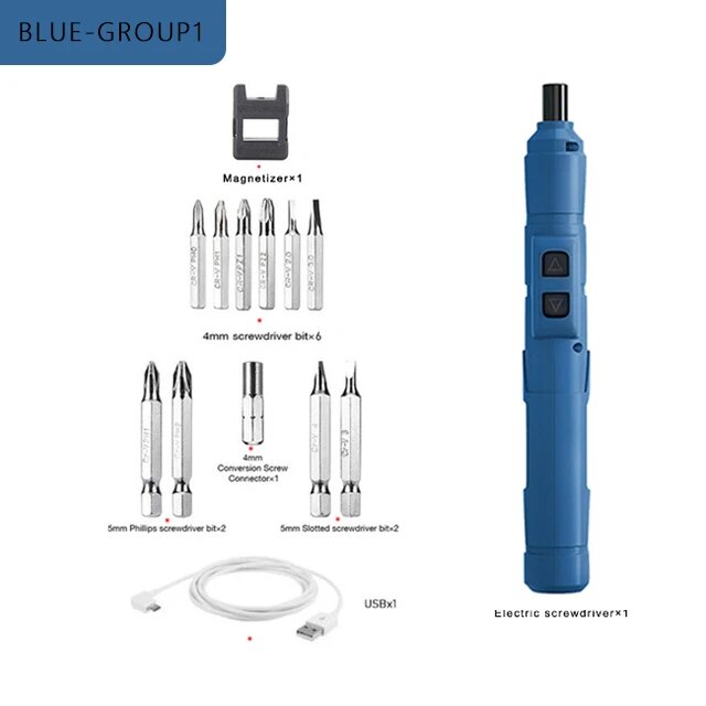 Аккумуляторный шуруповерт SHENHAOXU 3.6V, blue1