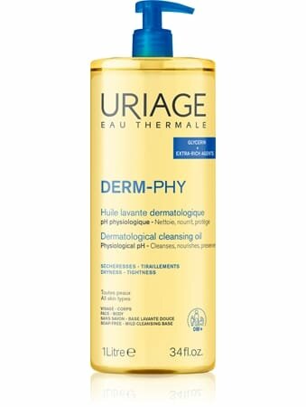 Масло для душа Uriage DERM-PHY, 1000 мл