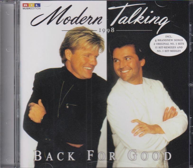 Modern Talking - Back For Good (The 7th Album), 1998, 4-page, CD-Аудио