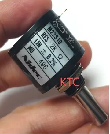 M22S10 1K 2K 5K 10K 200R Ом 10-оборотный потенциометр 2K