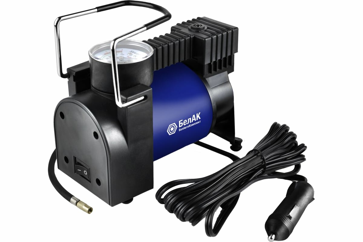 Компрессор для накачки шин 42 л/мин, 12В, ПРОФИ-40 БелАК