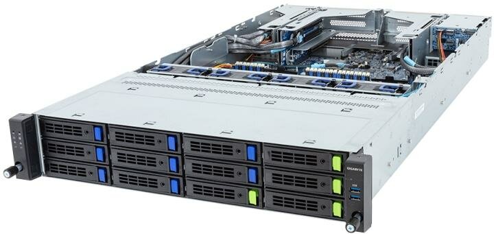 Никс gS9800/pro2U Z0935518 Xeon Gold 6544Y/512 ГБ/2 x 1.92 Тб SSD/Aspeed AST2600