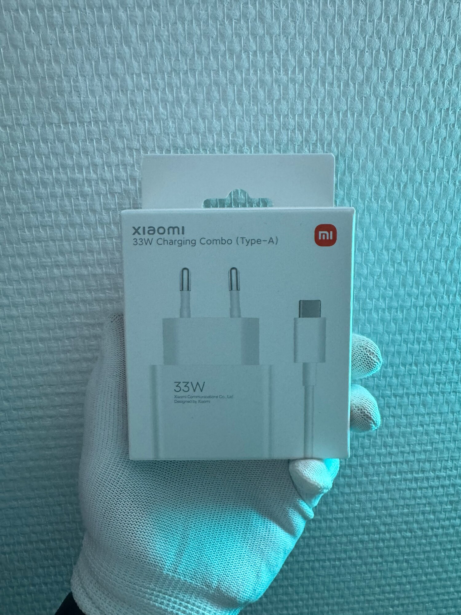 Зарядное устройство Оригинал Xiaomi (MDY-11-EZ Super Charger) 33W с кабелем 6A (USB-A - USB-C)