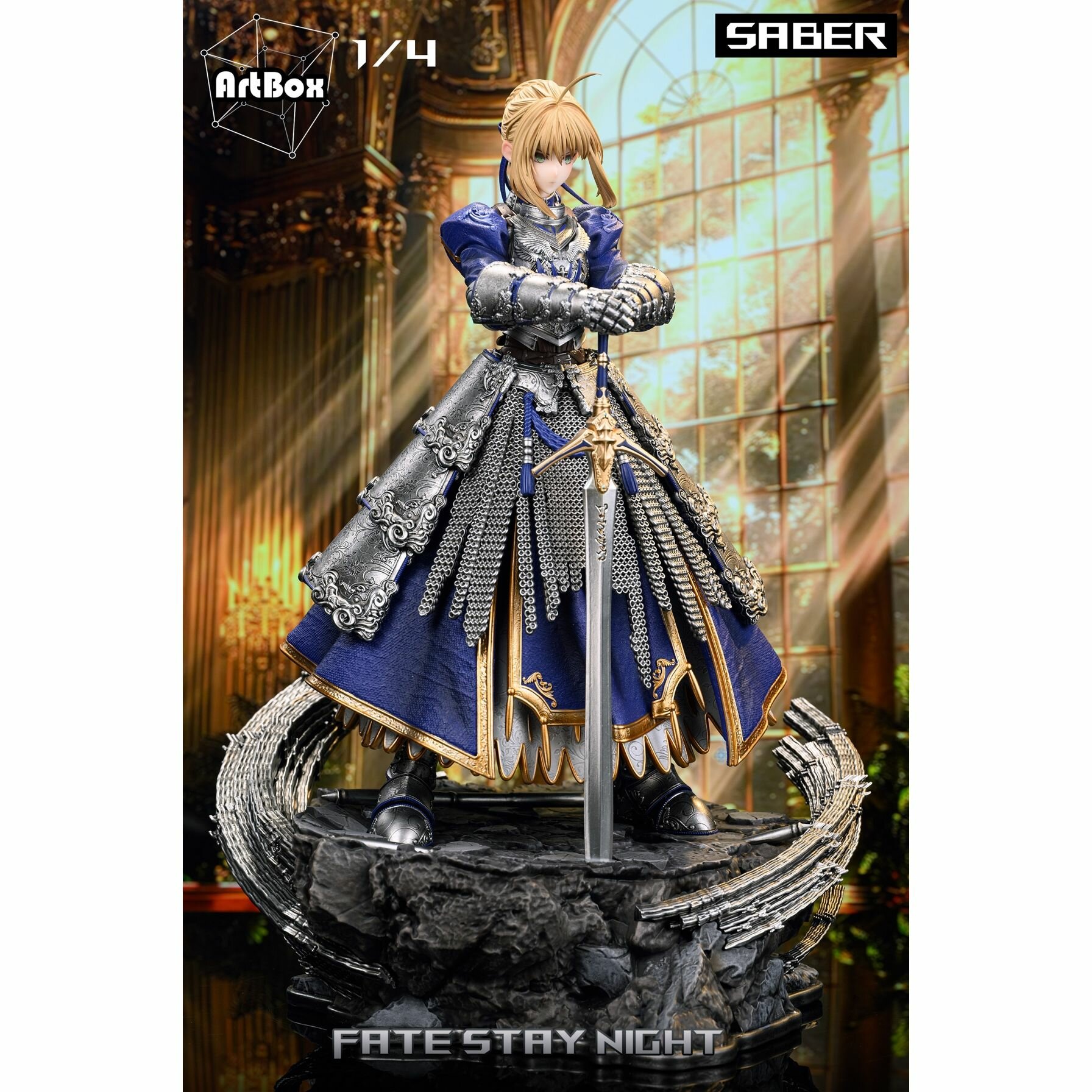 ArtBox studio Аниме фигура/Fate stay night SABER 1:4 DX/CY