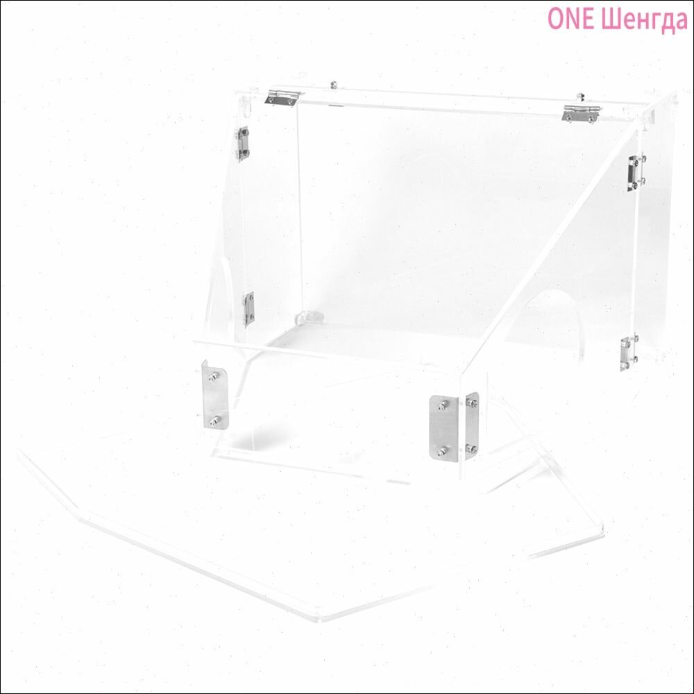 Акриловый ящик для шлифовальной пыли, пылезащитный чехол, прозрачный полировальный станок, портативный чехол для шлифовки и полировки