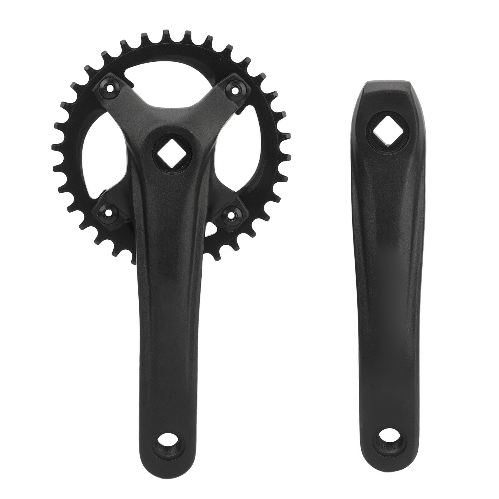 Комплект шатунов для горного велосипеда из алюминиевого сплава, сменные шатунные системы для шоссейного велосипеда, прочные и лёгкие запчасти для велосипеда