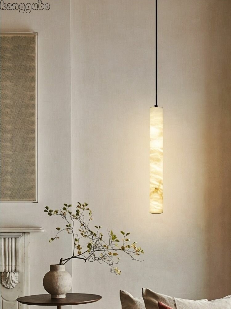 Люстра из меди и мрамора