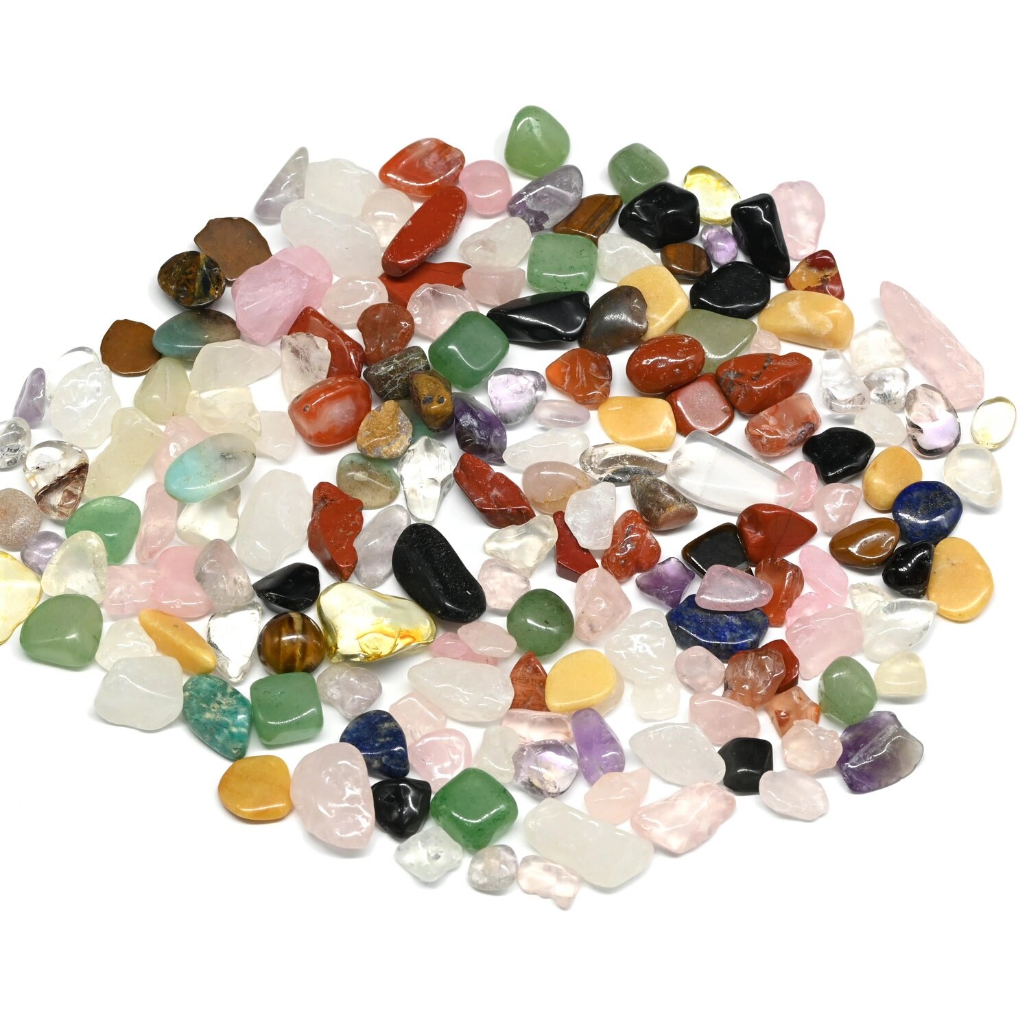 Микс галтовка фракция 5-15мм, упаковка 100г .