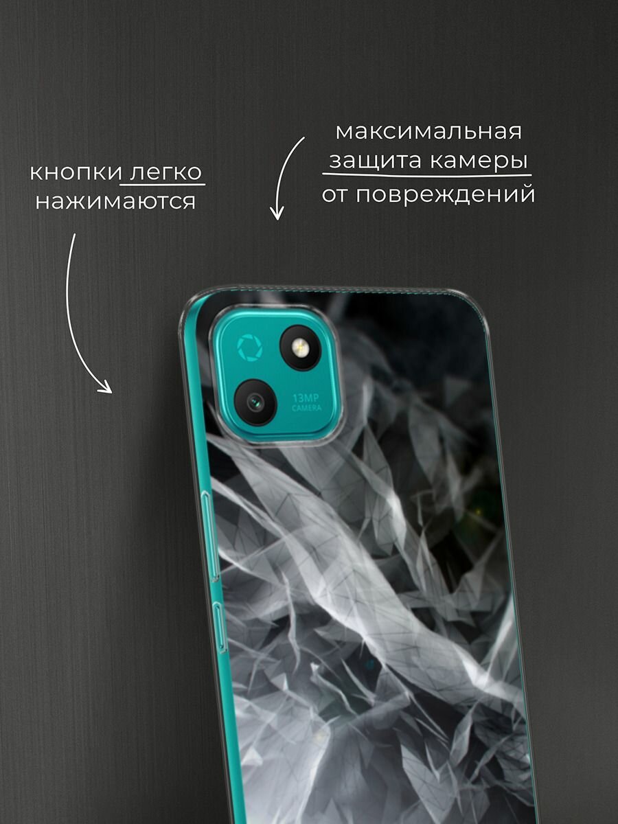 Силиконовый чехол на Wiko T10 / Вико Т10 с принтом "Абстракция 9" — фото 1
