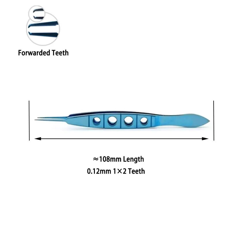 Фиксирующие зубчатые щипцы Bonn, 0.12mm W