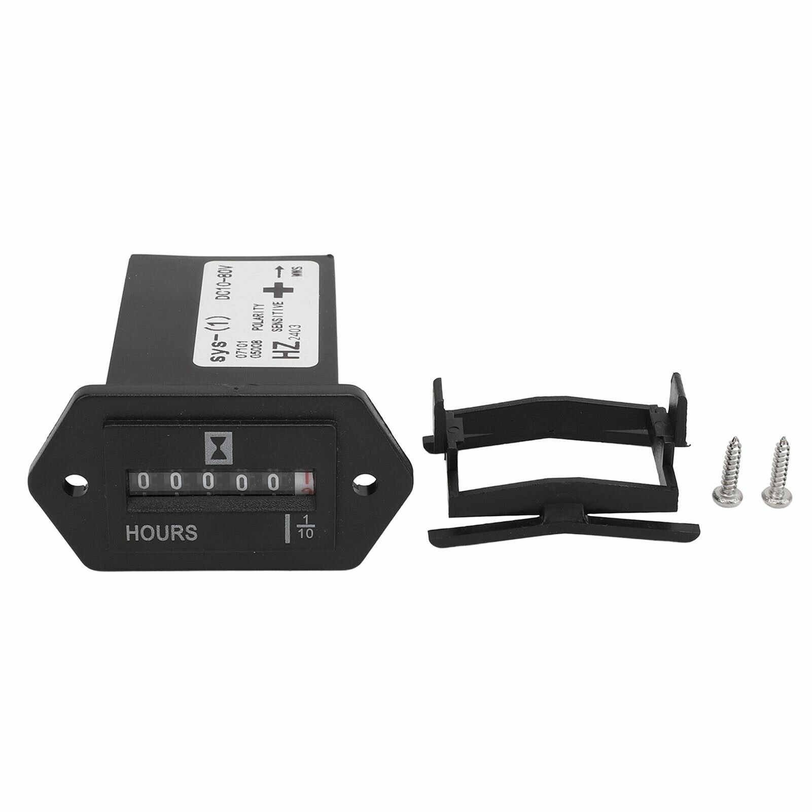 Водонепроницаемый счетчик моточасов DC10-80V для двигателей и генераторов