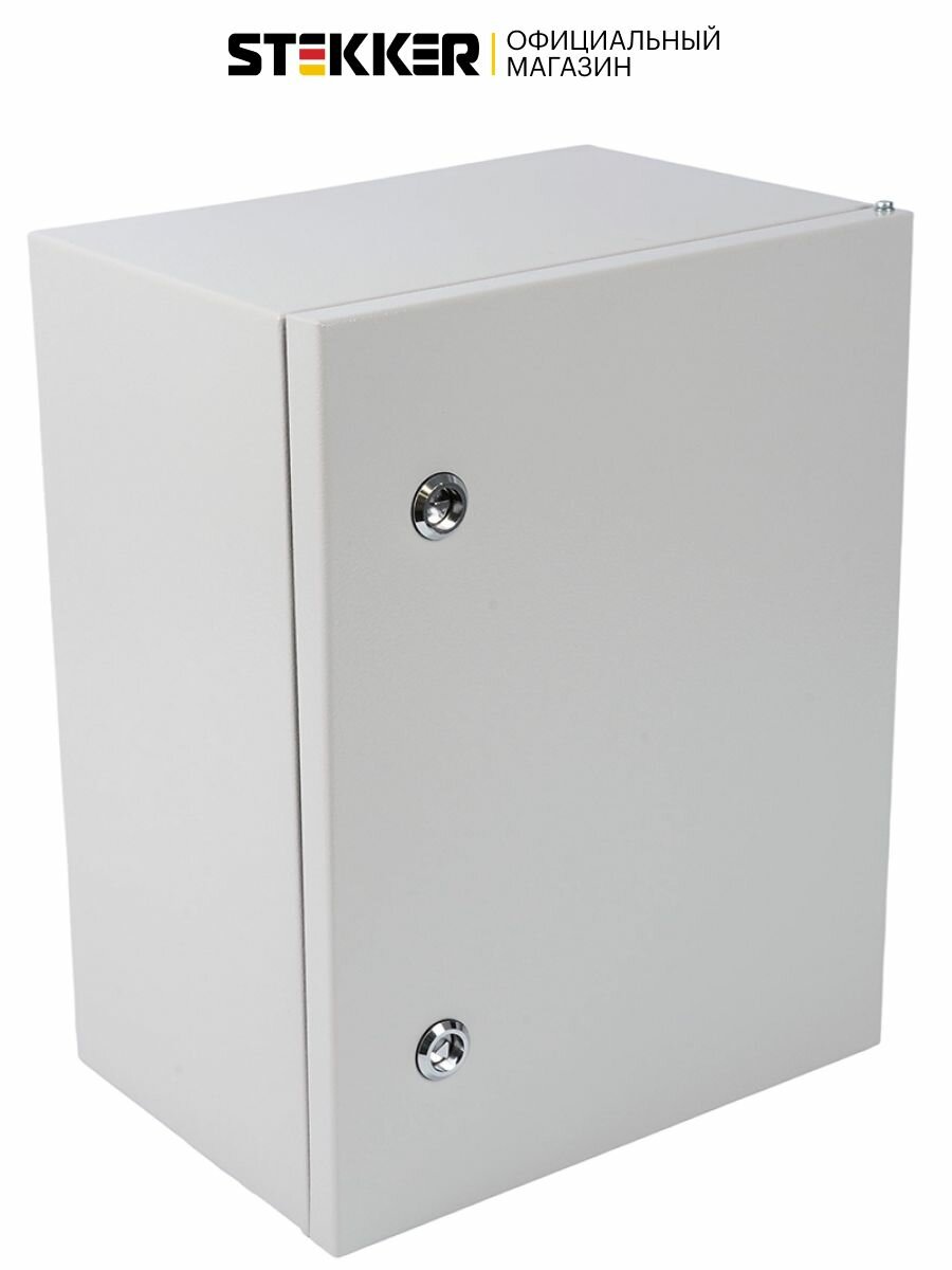 Шкаф с монтажной панелью ЩМП-1-0 IP54, сталь, Stekker EBX60-2/1-0-54 ArcaMetal 50550