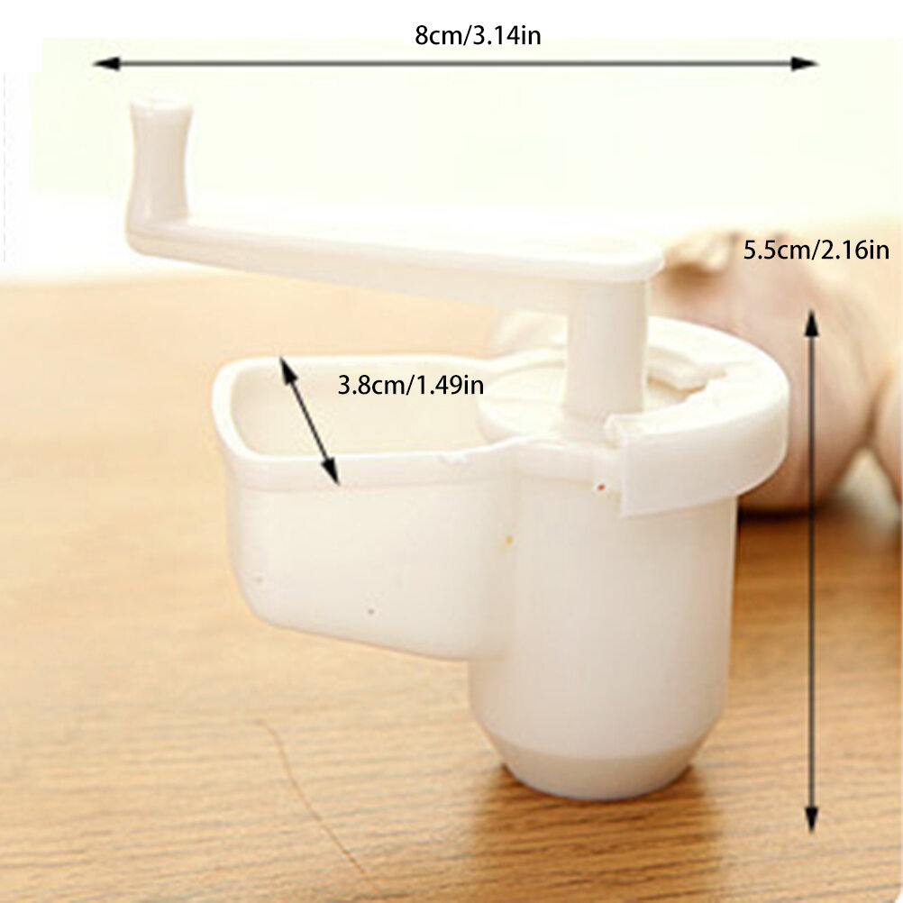 Многофункциональный пресс-измельчитель для чеснока и имбиря с ручным вращением, кухонный аксессуар для дома