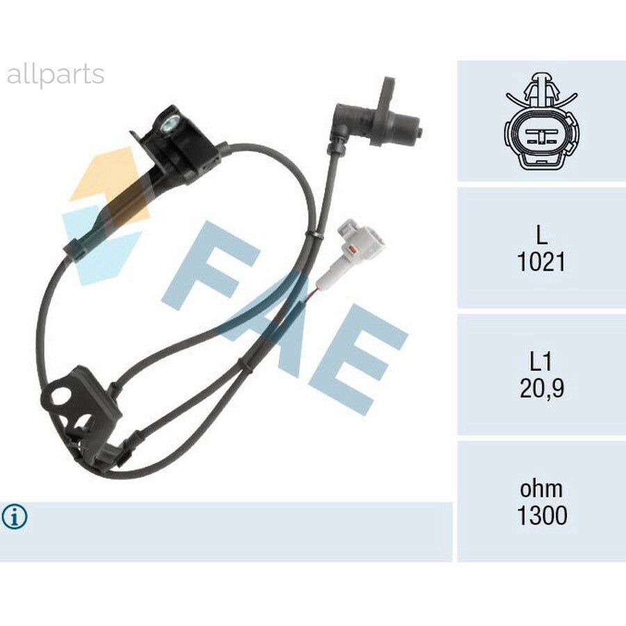 FAE 78562 Датчик ABS