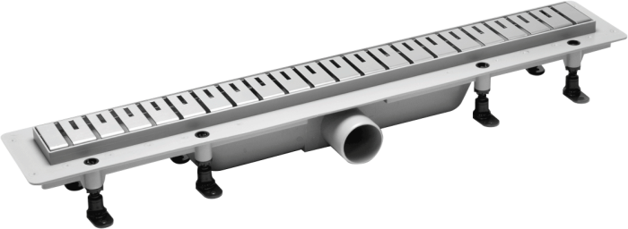 Душевой лоток Plastbrno DESIGN 2 SZA2550 с решеткой и опорами