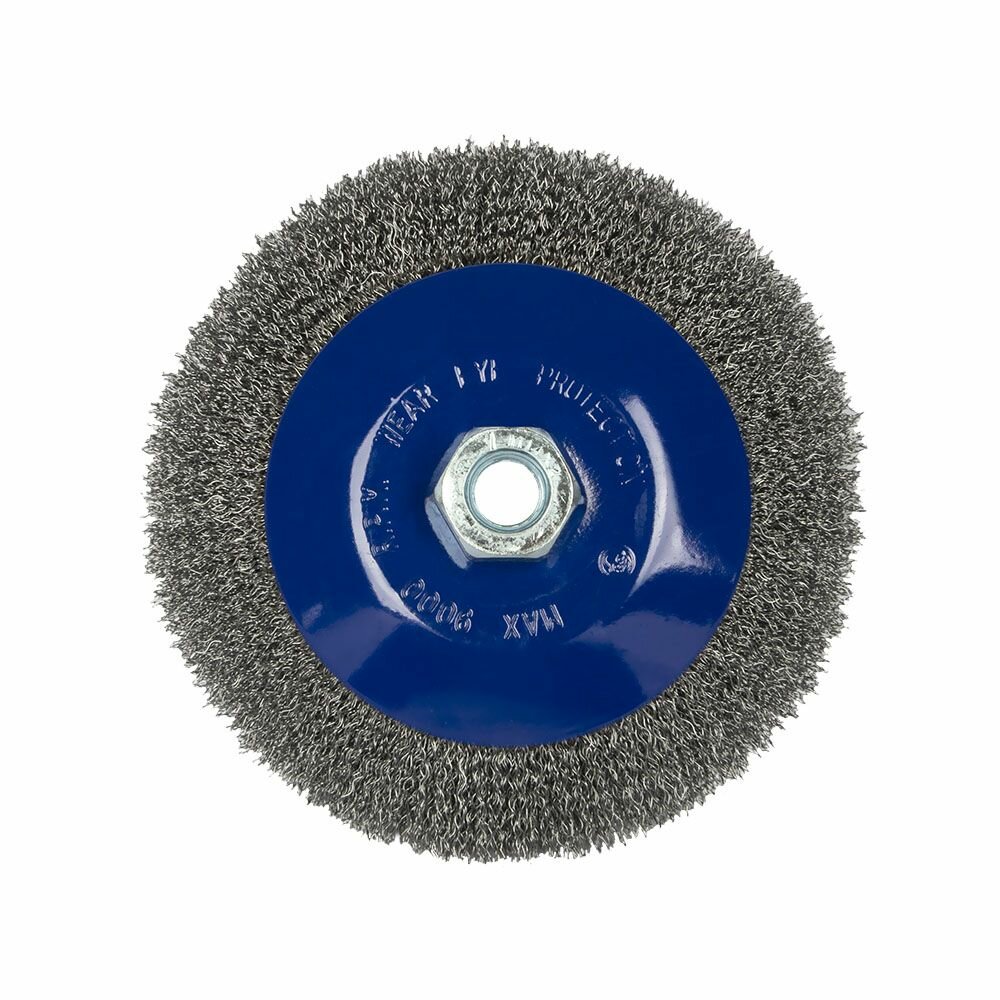 Кордщетка для МШУ радиальная с наклоном мягкая ПРАКТИКА 150 мм М14 , шт