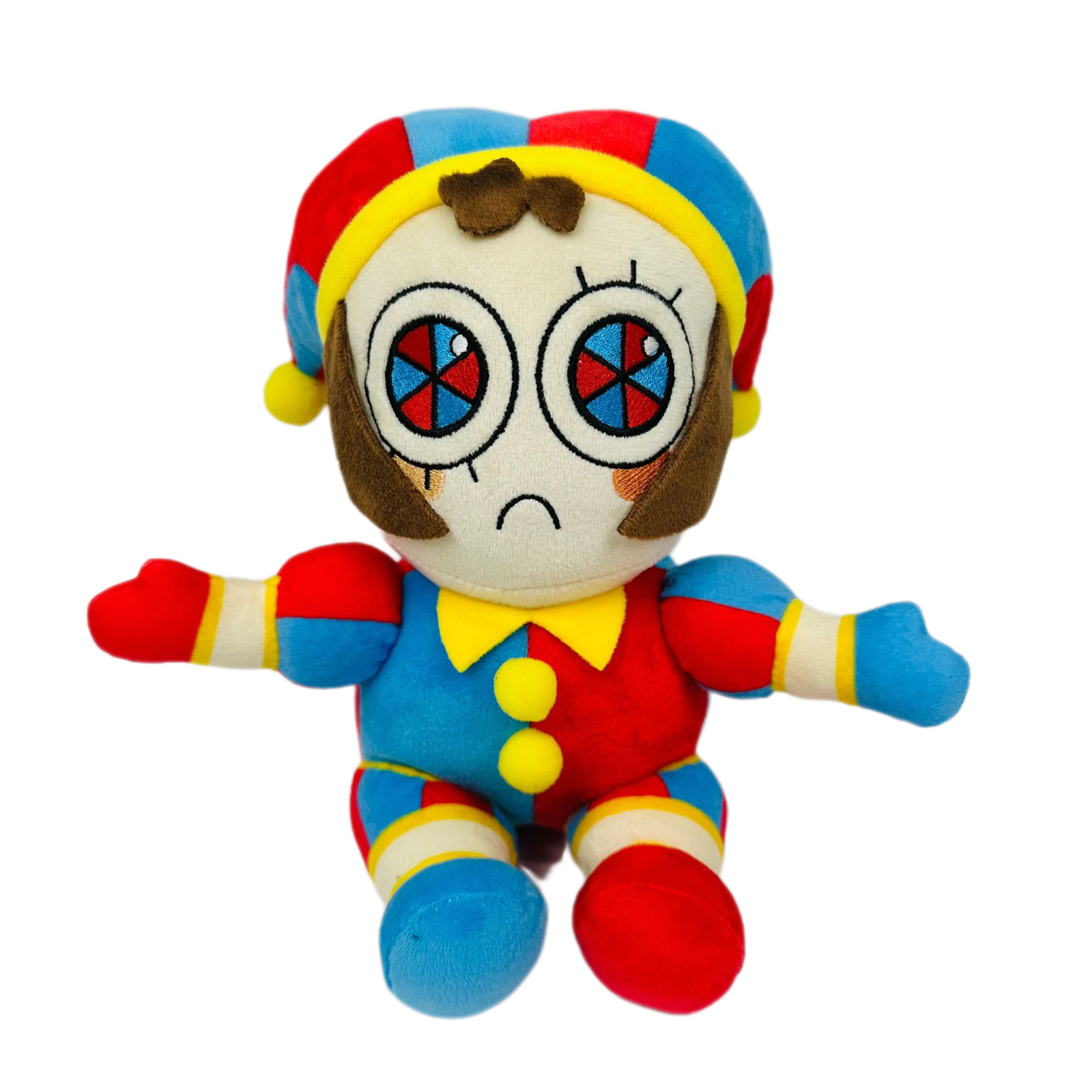 Игрушка плюшевая клоун цирк - The Amazing Digital Circus, размер 14CM, для детей 4-6 лет