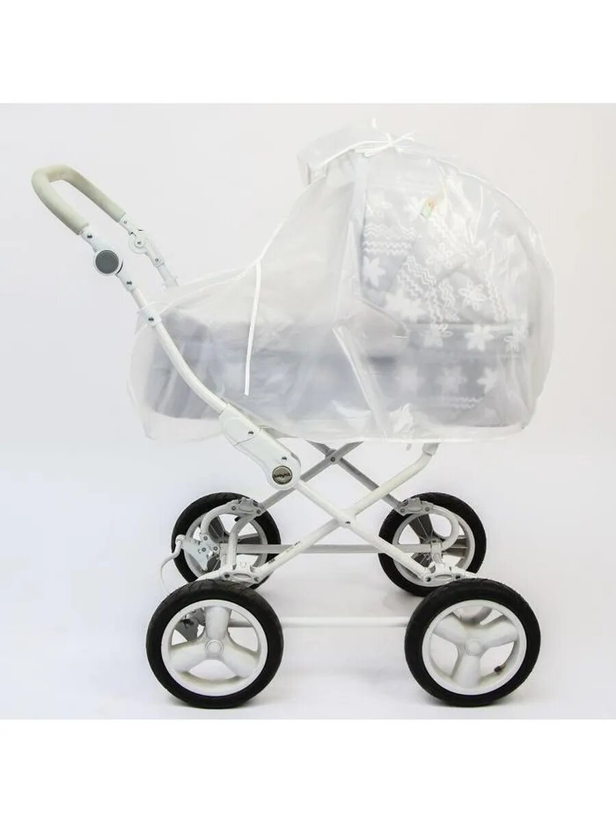 Дождевик на коляску люльку, ПВД микс