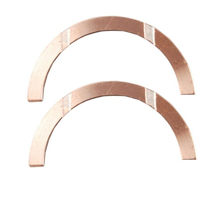 Комплект из 2ШТ: Полукольца коленвала ВАЗ 2101, 2108 стандарт DAIDO (ЗМЗ) сталебронзовые (артикул K-2101100518302X2)