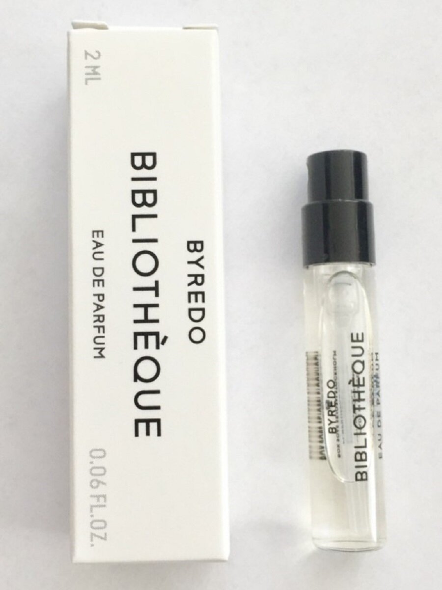 Парфюмерная вода мужская женская BYREDO BIBLIOTEQUE унисекс 2мл (edP - eau de Parfum)