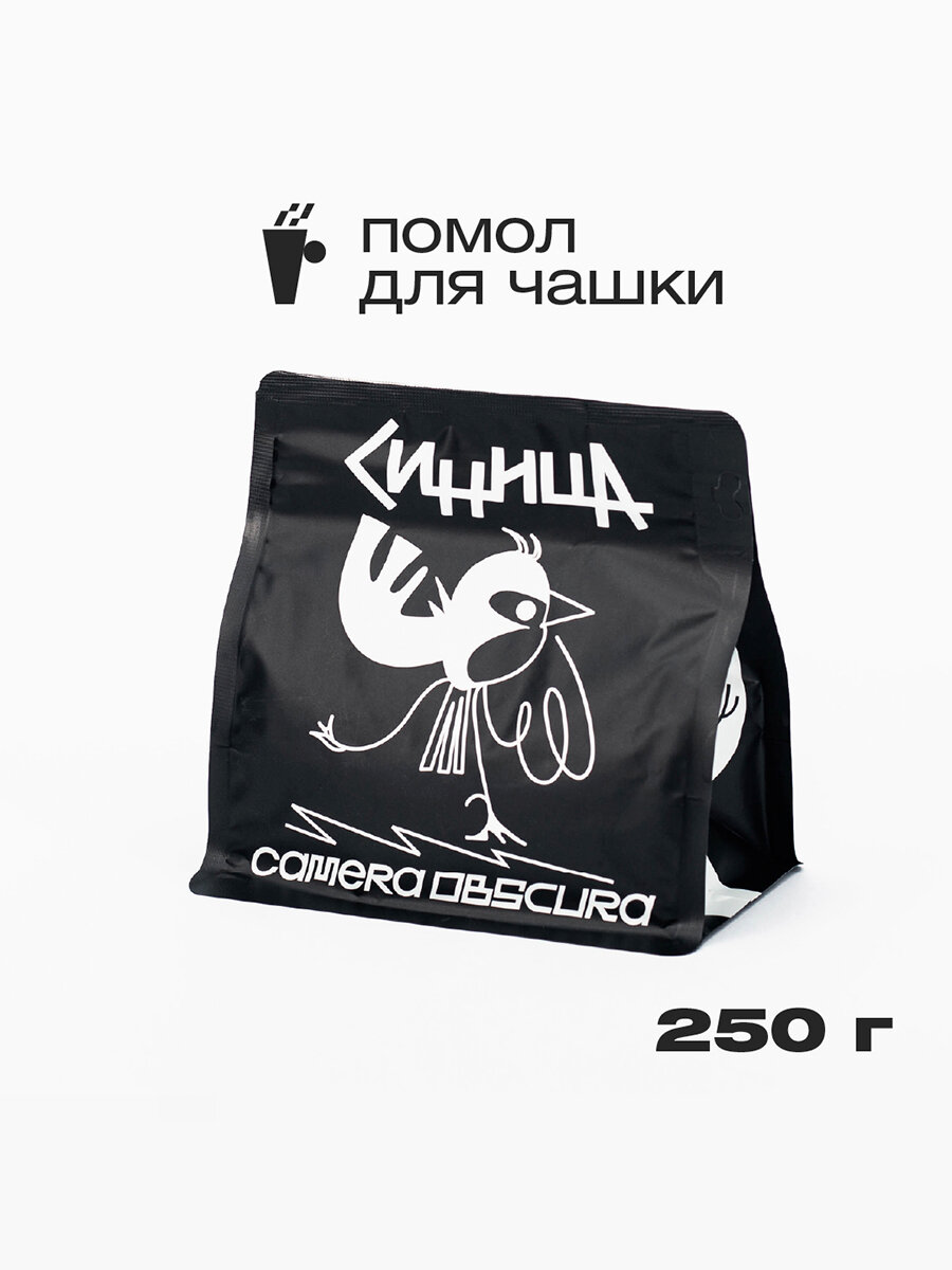 Синица, помол для чашки, фирменный кофе Camera Obscura, 250 г
