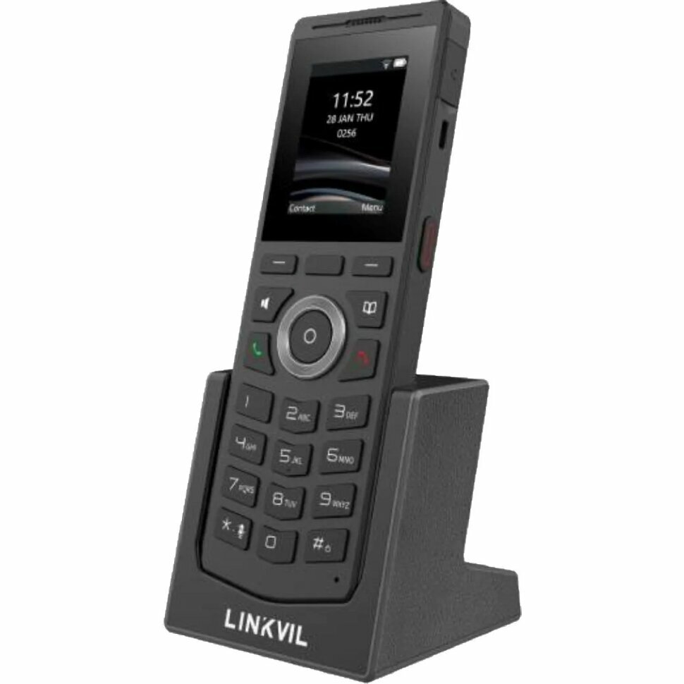 IP-телефон Fanvil LINKVIL W610D, DECT, 4 SIP,2,240 х 320, BT 5.0,1900mAh, 2276684