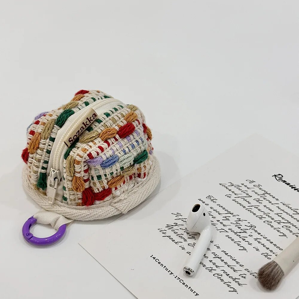 Ins Сумка для наушников Bluetooth-гарнитура Сумка для наушников Коробка для хранения гарнитуры Кабель для передачи данных дизайнерский чехол для наушников