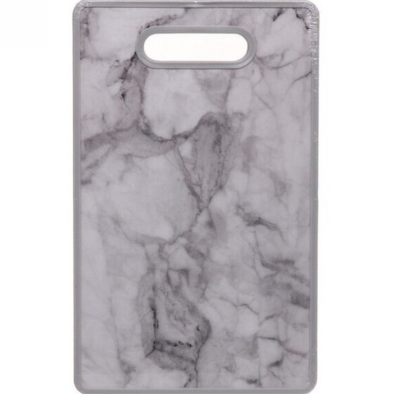 Stone Доска разделочная, Белый мрамор, пластиковая, 23х37х1 см, 1 шт