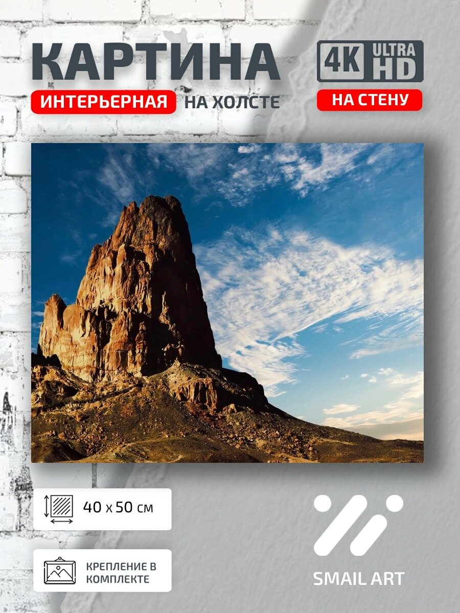 Картина на холсте интерьерная 40 на 50 на стену Природа Аризона для гостиной пейзаж