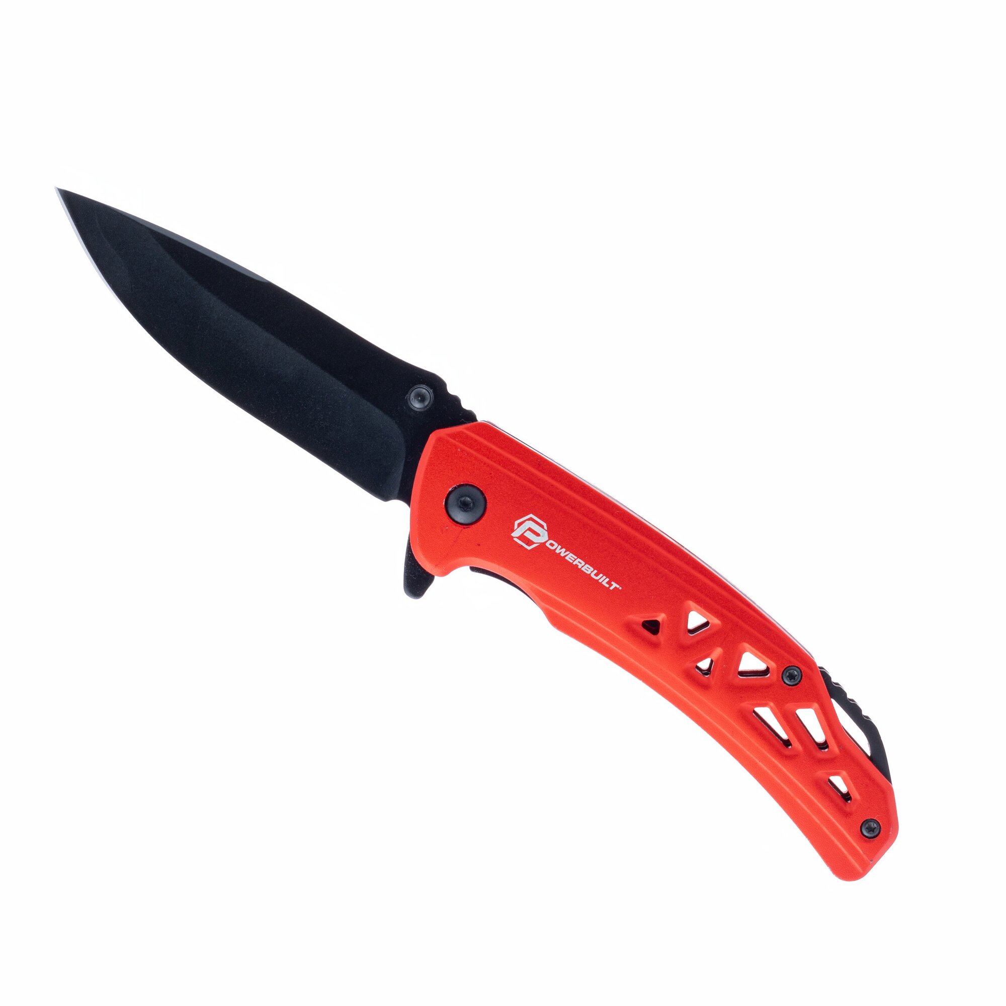 Нож складной с клинком Drop Point 202 мм POWERBUILT
