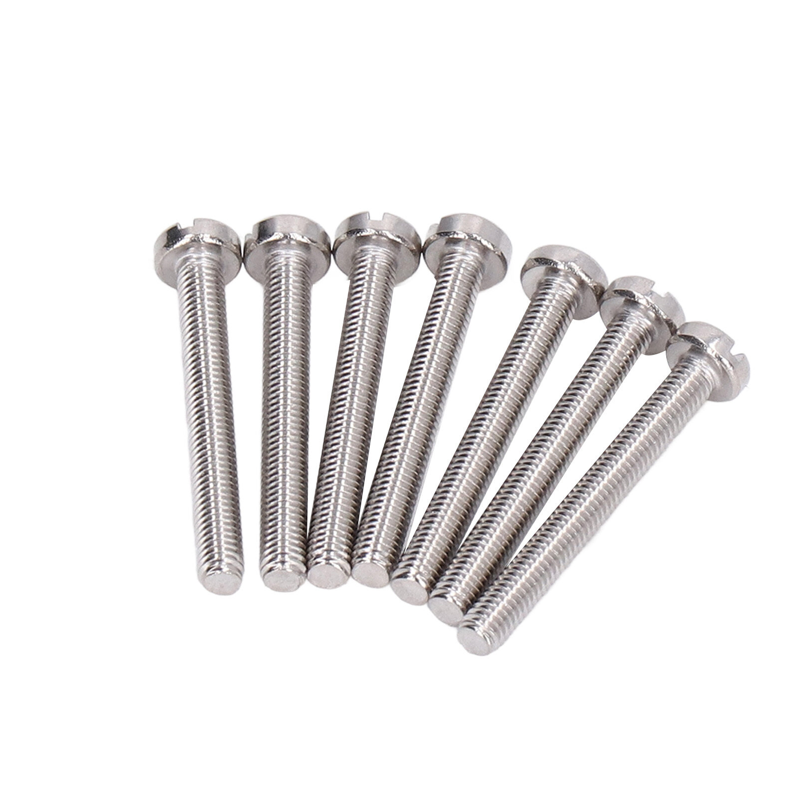 50 шт. Винт со шлицем с сырной головкой A2 70 из нержавеющей стали для точного оборудования, бытовой техники M3M3x25