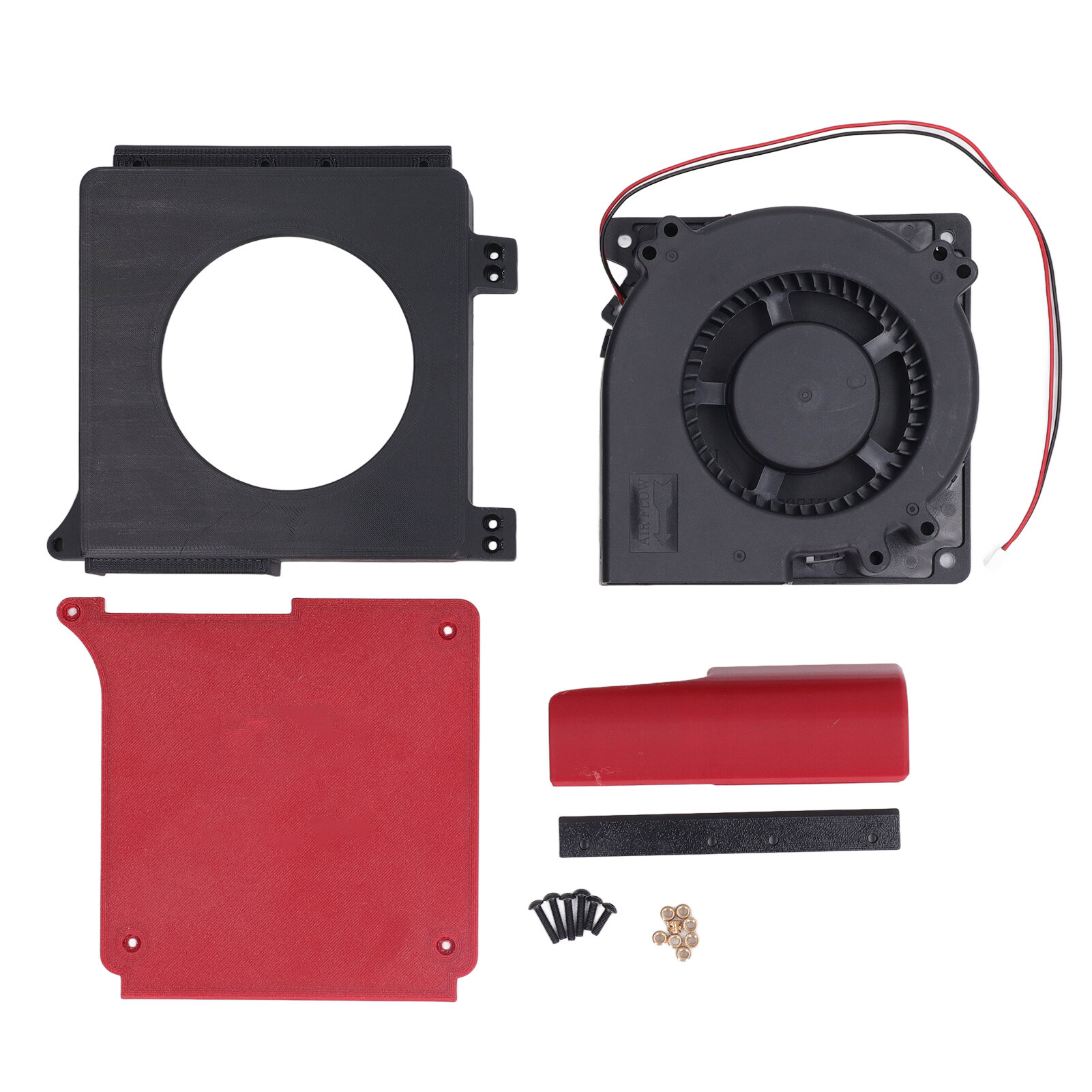 3D-принтер с низкой вибрацией, 12032, вентилятор, экструдер Hotend, охладитель для серии VORON V0.2, DC24V