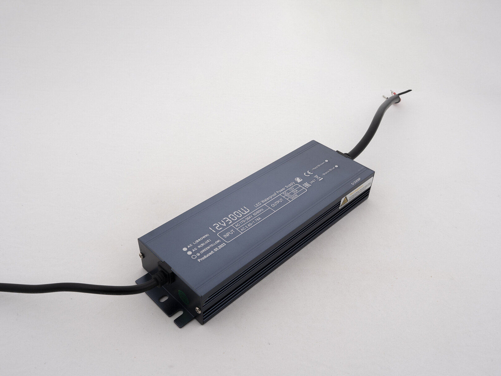 Блок питания 400Вт, 12 В, IP67, алюминиевый корпус, LEDS POWER SLIM