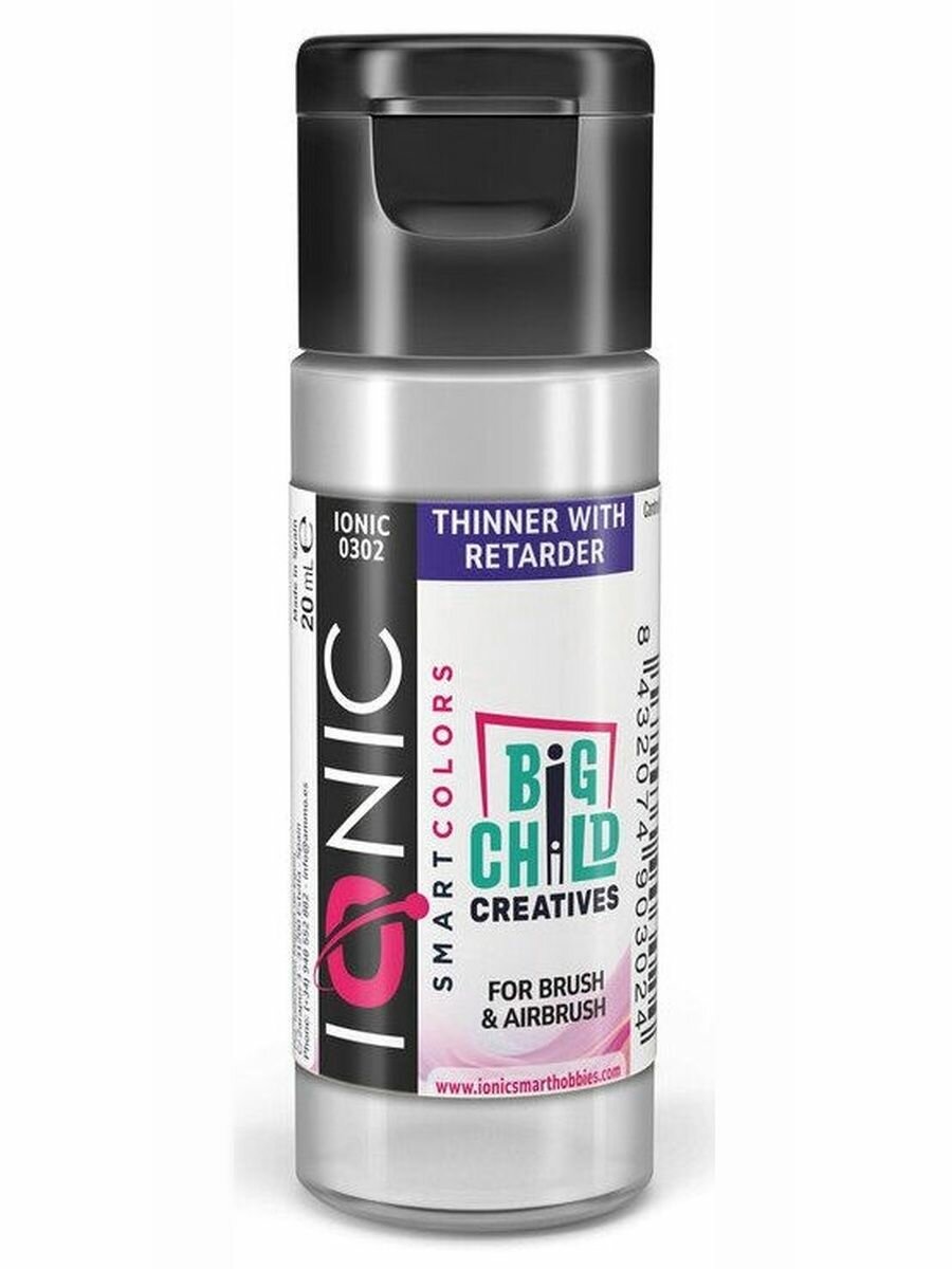 Замедлитель высыхания для акриловых красок IONIC Retarder (20 ml)