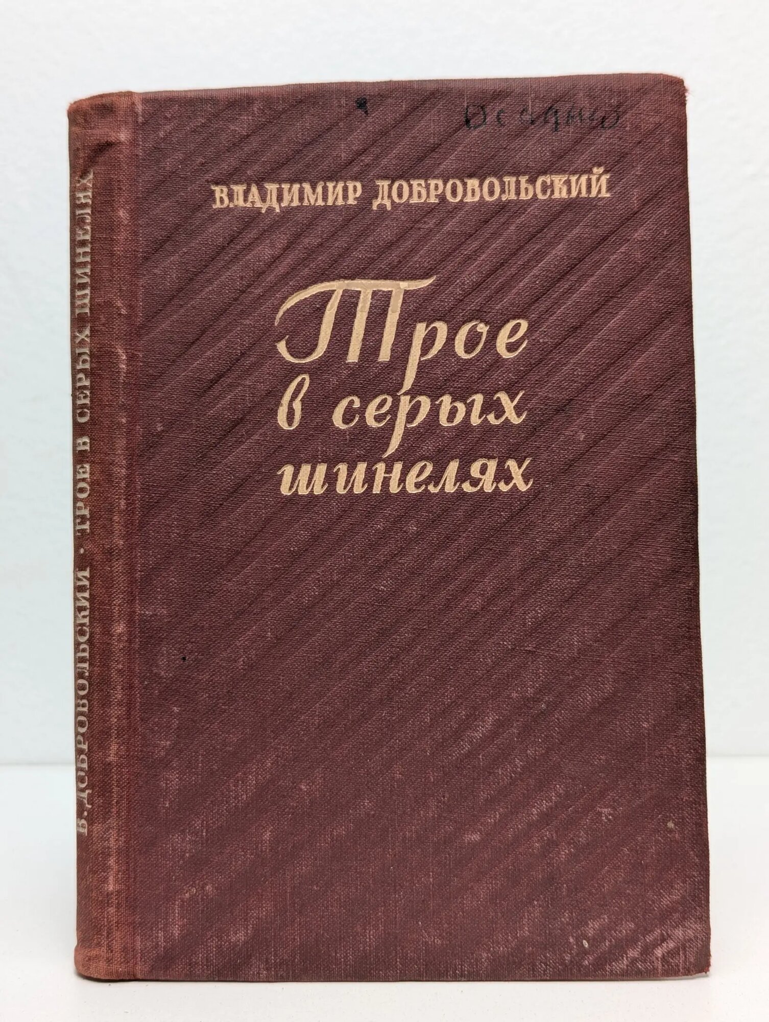 Трое в серых шинелях Добровольский Владимир Анатольевич 1949